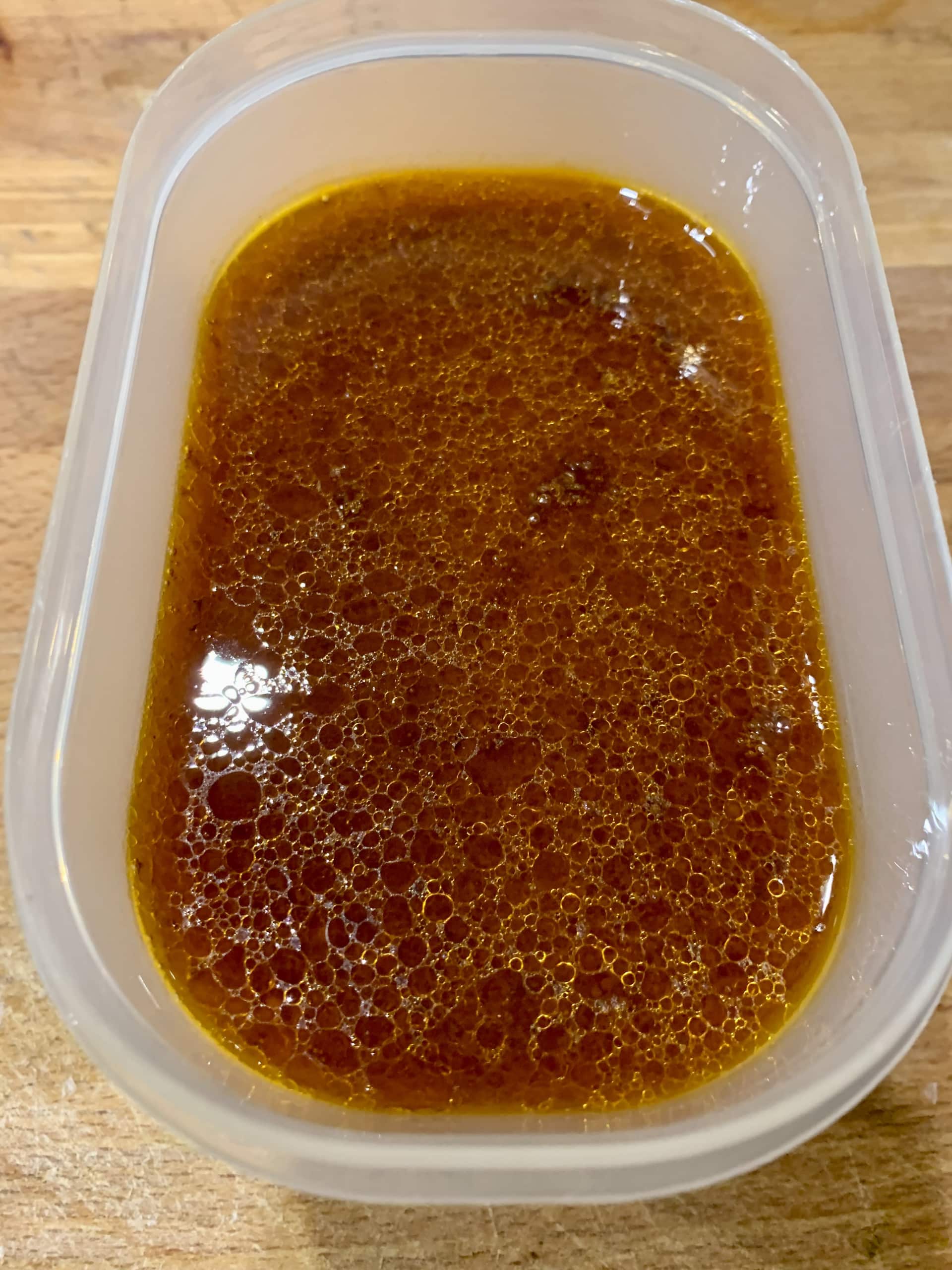 Bratensauce selber machen Grundrezept Jus aus Rinderknochen