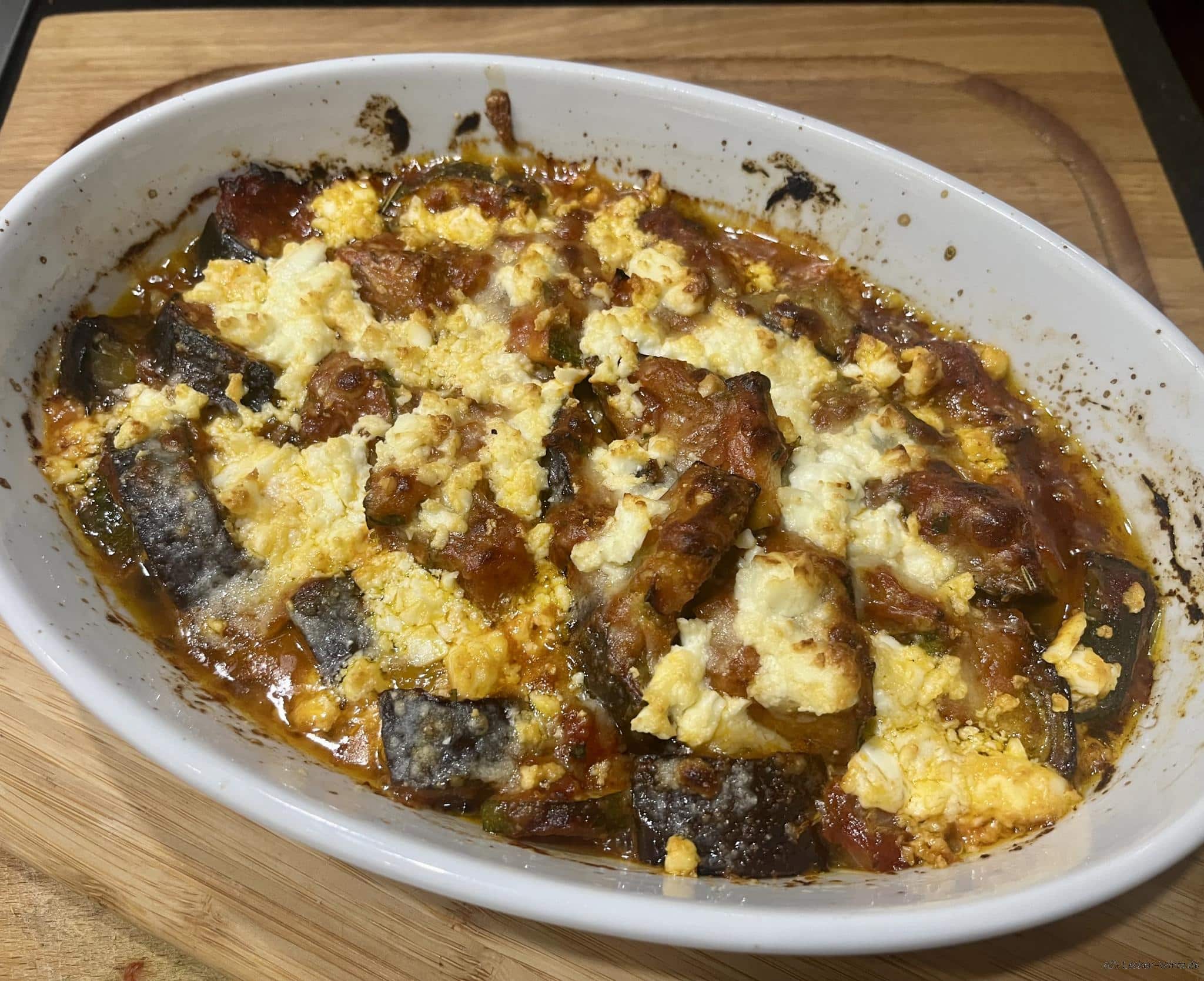 Fabelhafte Aubergine Und Zucchini Mit Kase Uberbacken Ebenbild