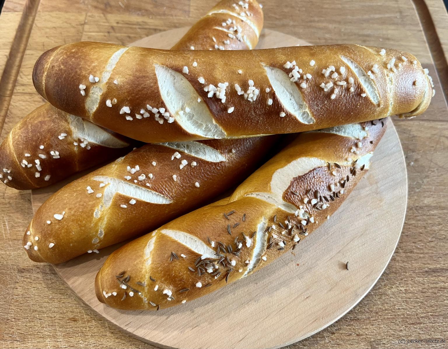 Wie Du einen guten Laugenteig für Laugenstangen ansetzt
