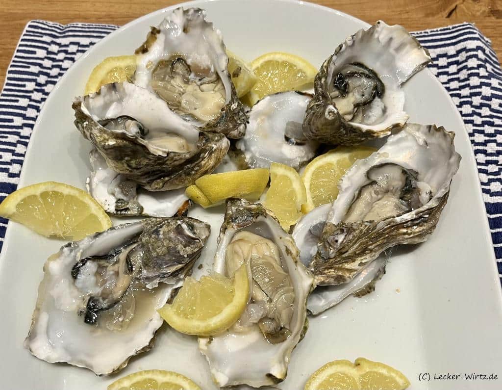 Austern der Normandie