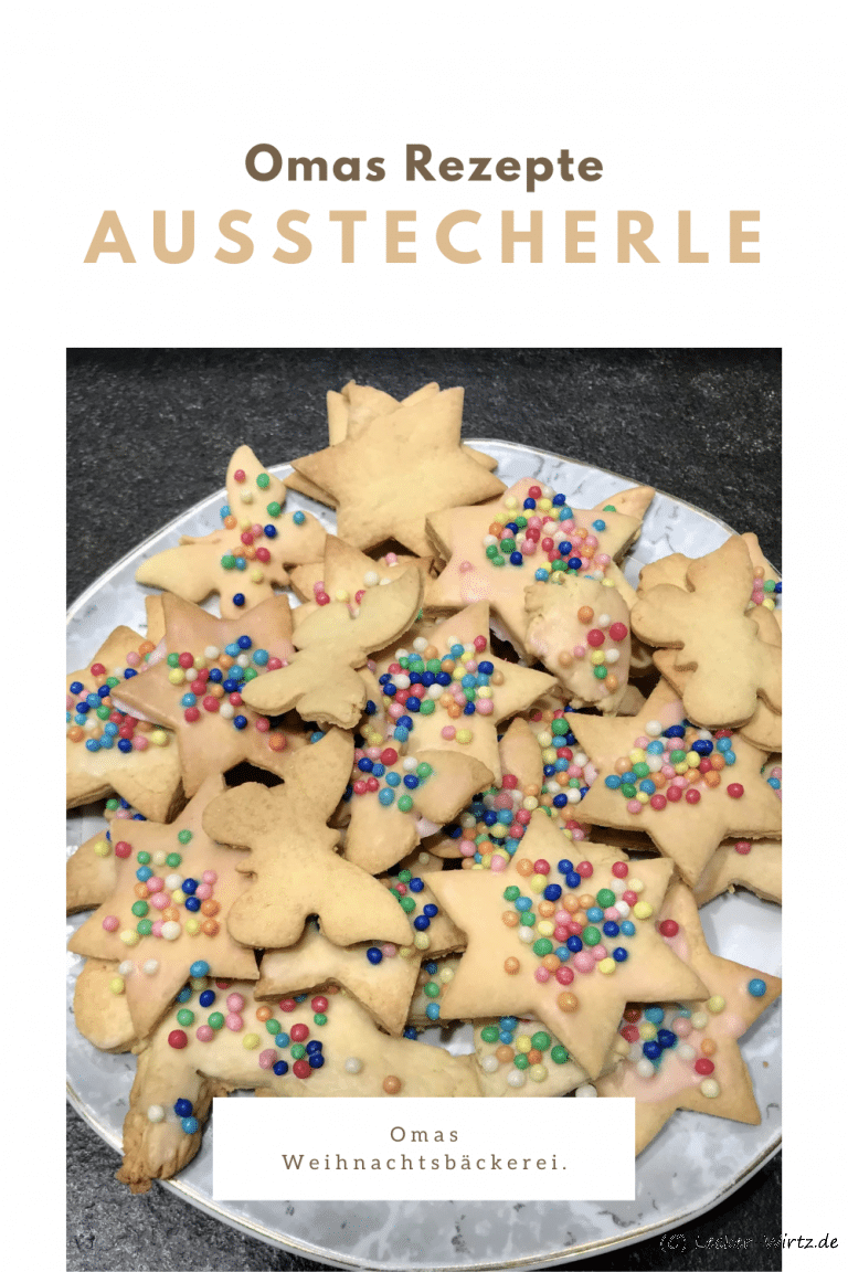 Ausstecherle - Plätzchen im Advent selbst machen
